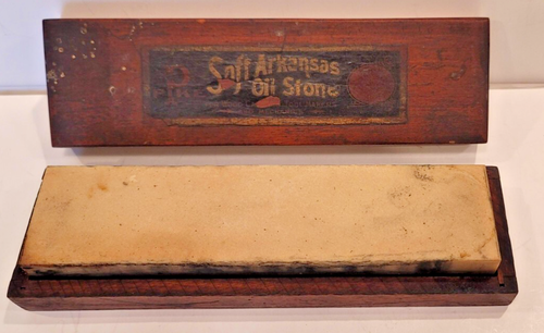 Vintage Lily White Washita Pike Norton Oil Stone Sharpening Stone. | eBay