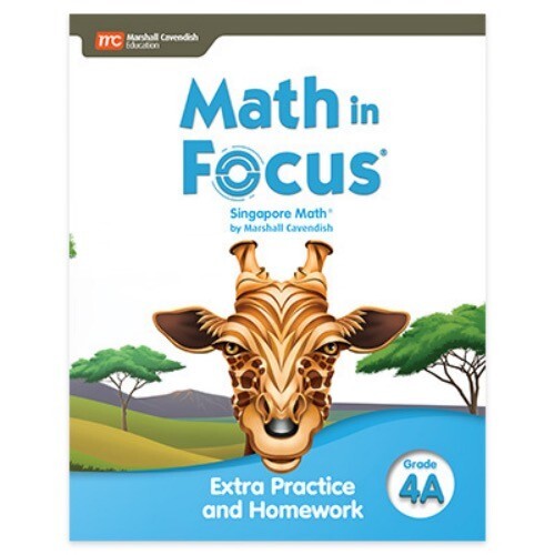 4th Grade 4 Math In Focus Extra Practice and Homework Volume A 4A ...