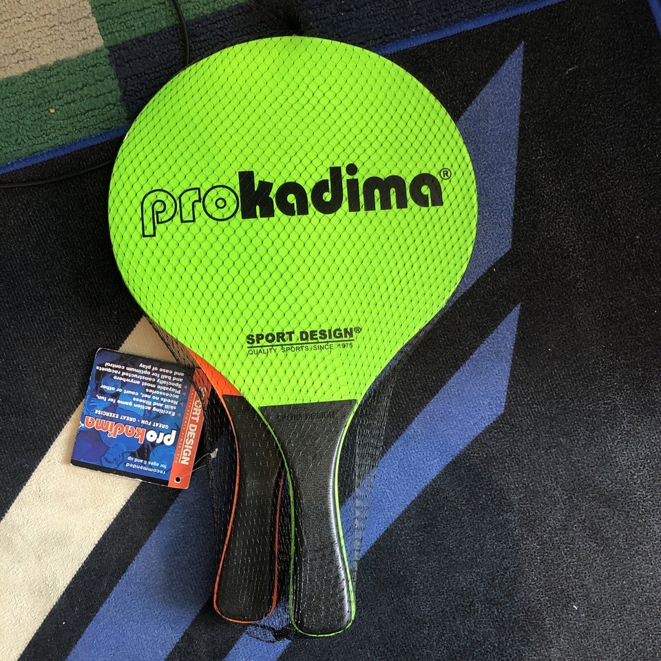 Pro Kadima Wooden Paddle Set of 2 | eBay