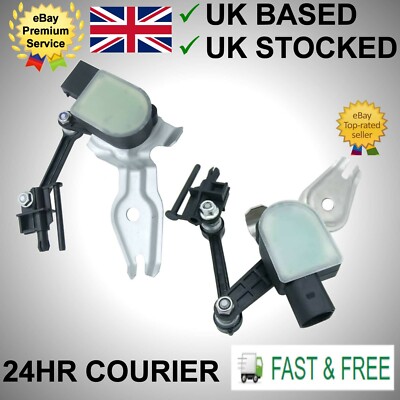 Set Audi Q7 A8 Front Left & Right Suspension Height Sensor 7L0616213 ...