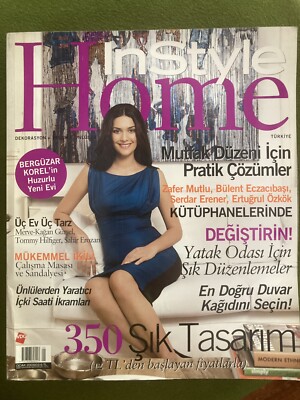 inStyle Home Turkey January 2009 Bergüzar Korel House / Fast Shipping ...