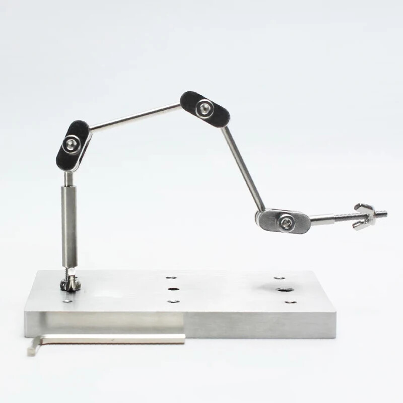 RIG-200 Medium Stainless Steel Universal Adjustable Stand Upgraded Stop ...