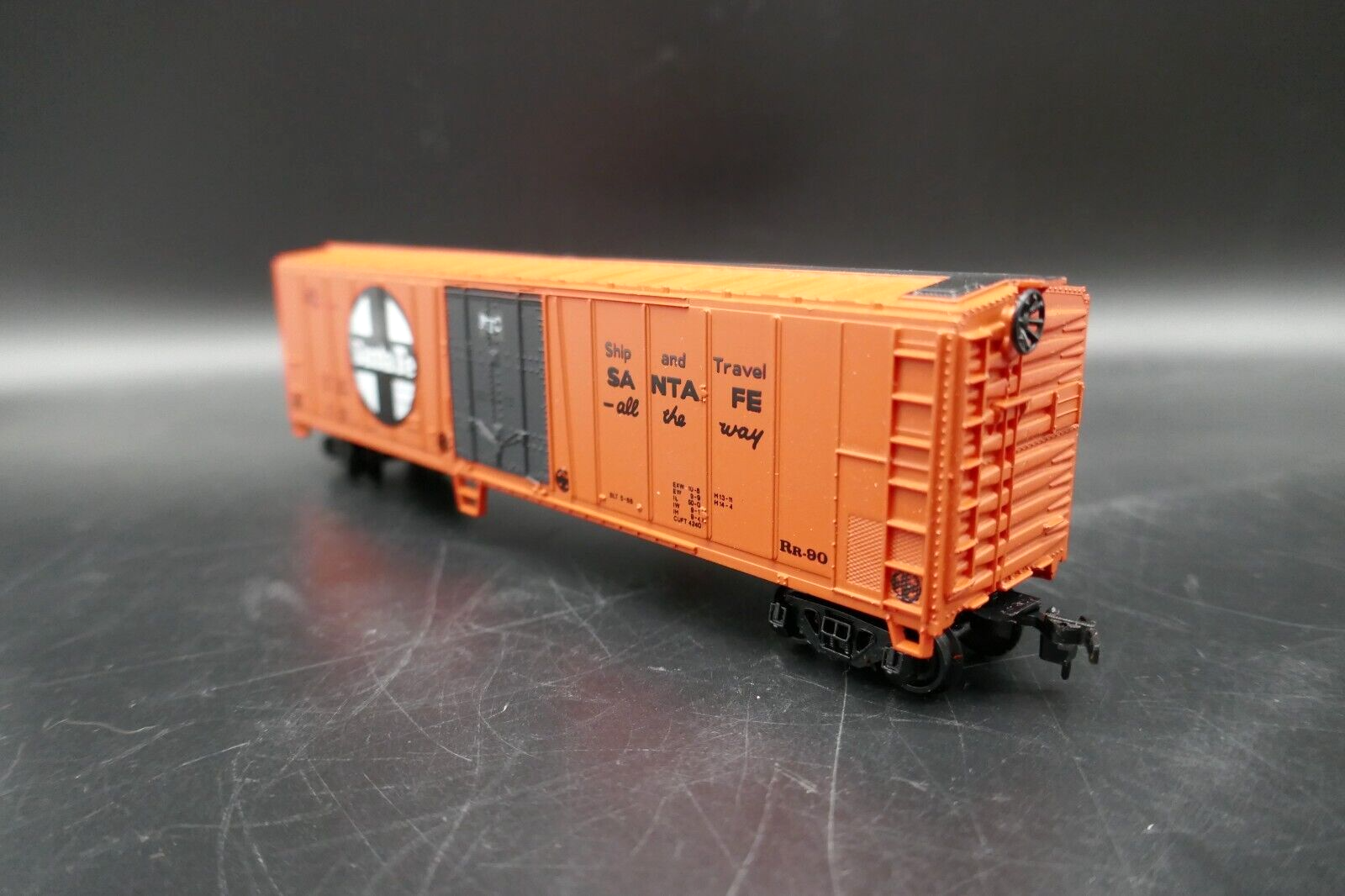 HO Bachmann 51' Reefer Box Car Santa Fe #55360 - 43-1009-02 w/ Original ...