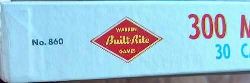 300 Mile Race Board Game No. 860 Warren Built Rite Games USA | eBay