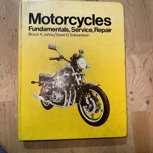 MOTORCYCLES Fundamentals, Service, Repair ~ Hardback Pre-Owned Shop ...