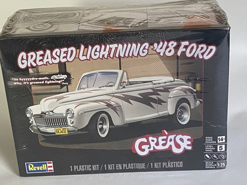 Revell 48 Ford Greased Lightning Grease Hot Rod Plastic Model Kit ...