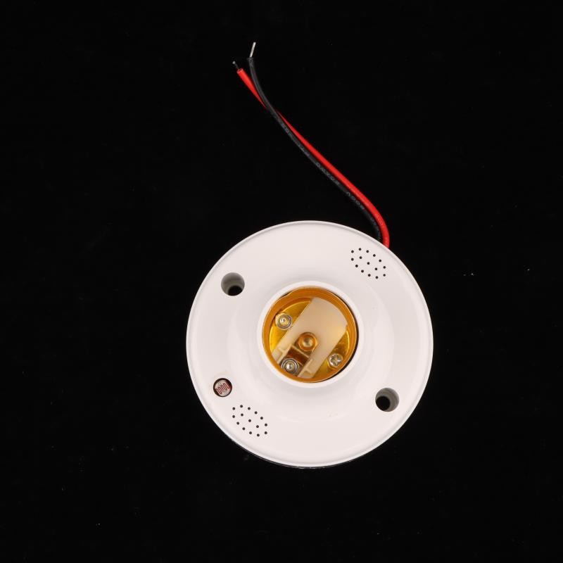 1 Piece Sound Light Control Sensor Lamp Base E27 Screw LED Bulb Holder ...