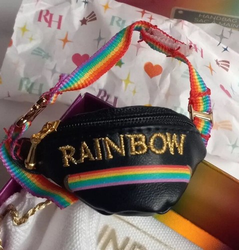 Rainbow High Mini Accessories Studio Fanny Pack Purse Hip Handbag Rare ...