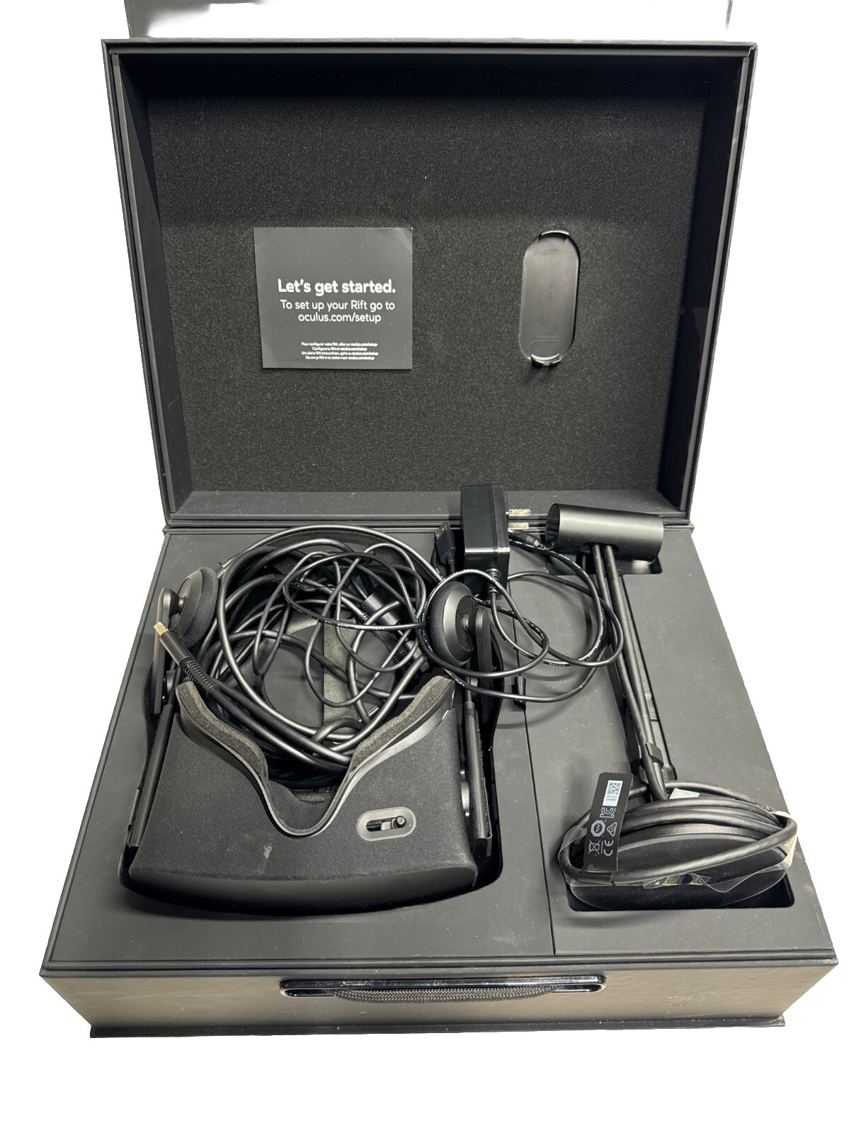 *EVERYTHING INCLUDED* Oculus Rift CV1 VR Virtual Reality Headset System ...