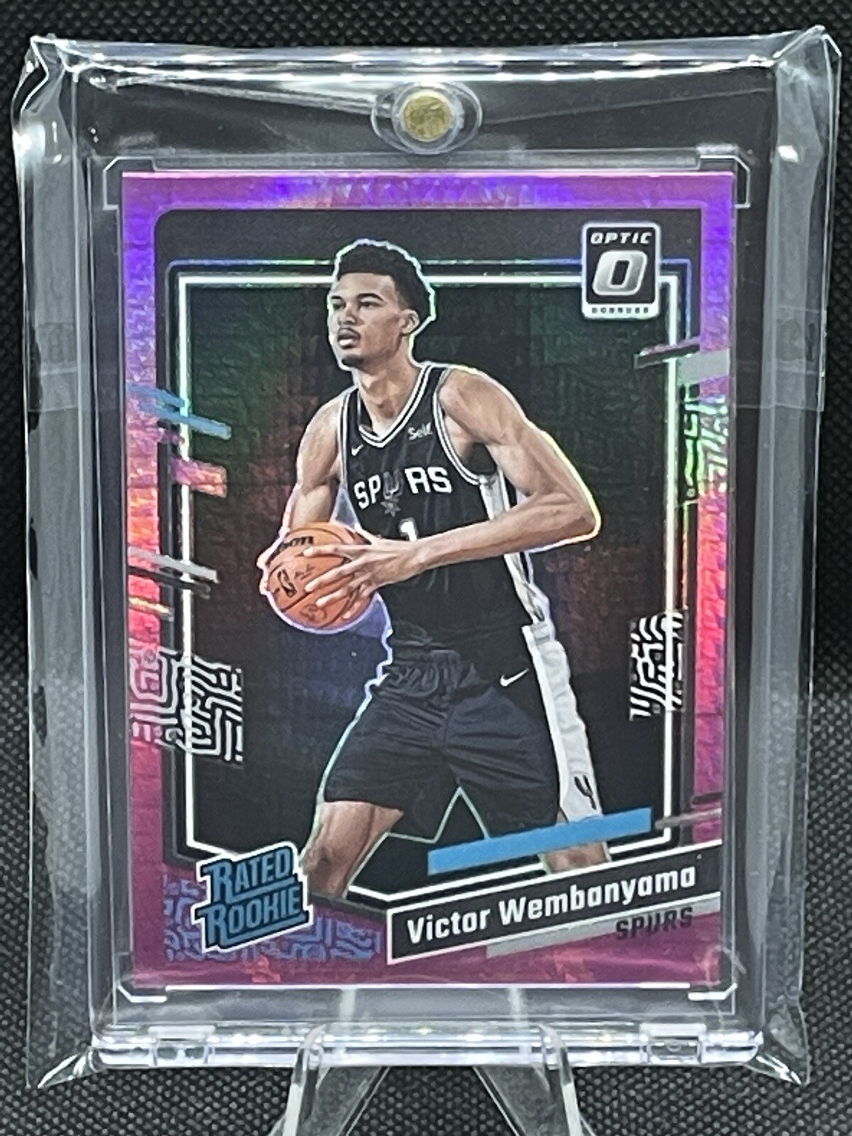 2023 Optic Victor Wembanyama Pink Hyper Prizm Rookie SPURS | eBay