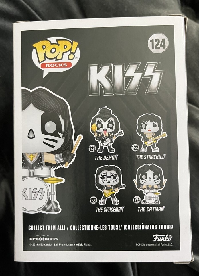 Kiss Catman Funko Pop - Autographed by Peter Criss!!! | eBay