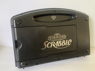 Scrabble Travel Case Diamond Anniversary Edition Game Board Word ...