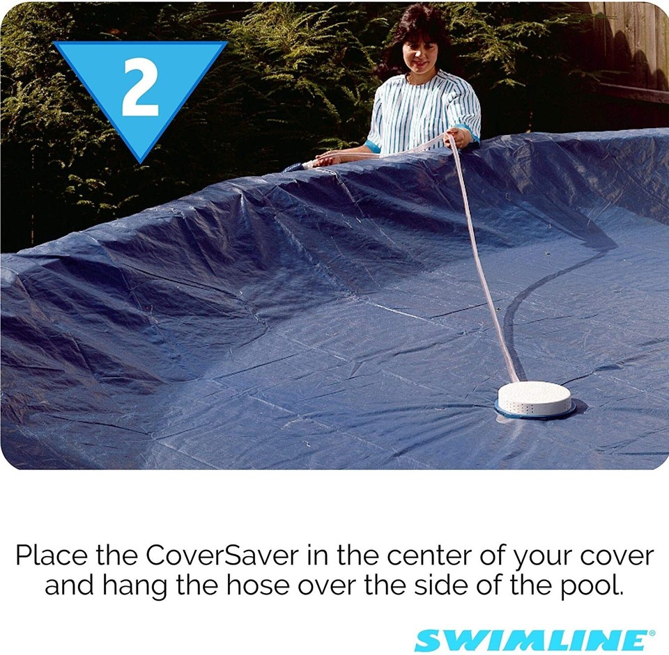 Swimline 5436 Hydrotools Saver Water Siphon Pump Pool Cover Maintenance ...