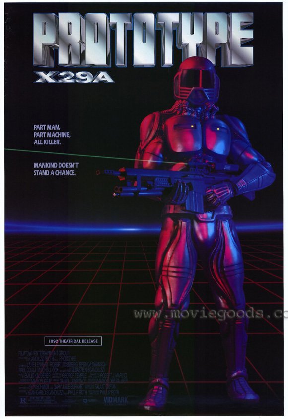 PROTOTYPE X29A Movie POSTER 27x40 Brenda Swanson Robert Tossberg Lane ...