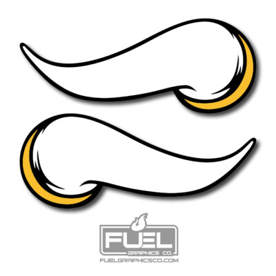 Minnesota Vikings Premium Vinyl Decal 2-Pack - SKOL VIKES! Show Your ...