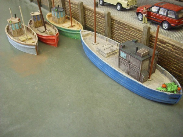 oo gauge railway resin 43' Scottish Motor Fishing Vessel 4mm 1:76 scale ...