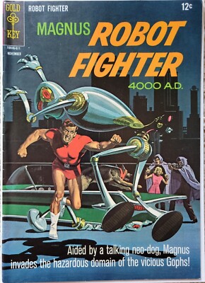 MAGNUS ROBOT FIGHTER #16 FN/VF 7.0 GOLD KEY 11/1966 | eBay