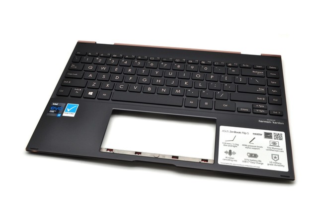 Asus Zenbook Flip 13 UX363EA Palmrest w/ Backlit Keyboard 90NB0RZ2 ...