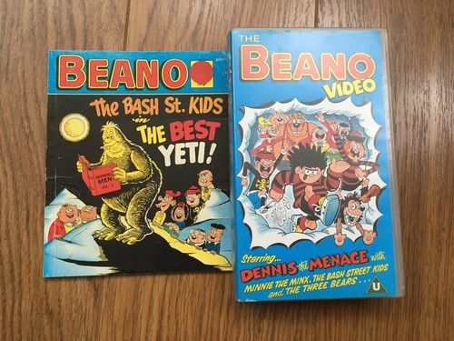 Classic Original The Beano Video & Mini Comic. VHS Tape | eBay