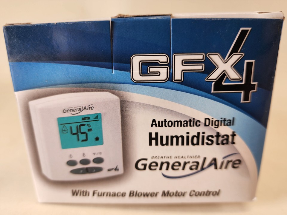 NEW Humidistat GeneralAire Model GFX4 Digital Automatic Humidistat ...