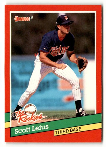 1991 Donruss The Rookies #4 Scott Leius NrMt-Mt ID:50904 | eBay