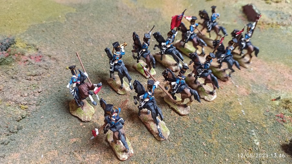 1/72 - 20mm Crimean British Lancers Cavalry - Strelets / pro painted | eBay