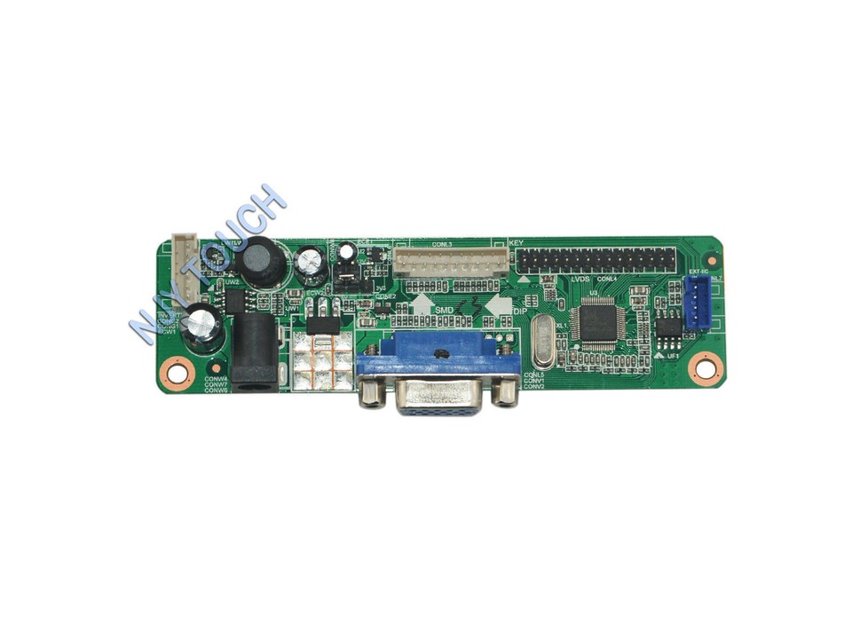 VGA LCD Controller Driver Board Work For 13.3inch LTN133AT09 1280x800 ...
