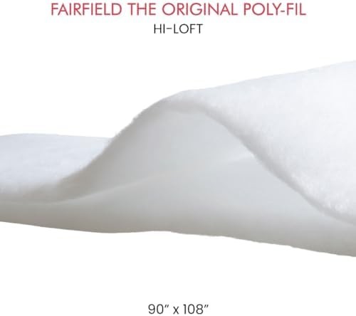 Polyester Quilt Batting 90x108 Inch High Loft Comforter Fill | eBay