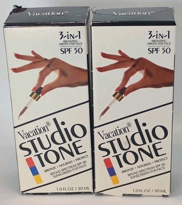 2 PK Studio Tone SPF 50 Makeup Artist's 3-in-1 Secret SPF 50 Face ...