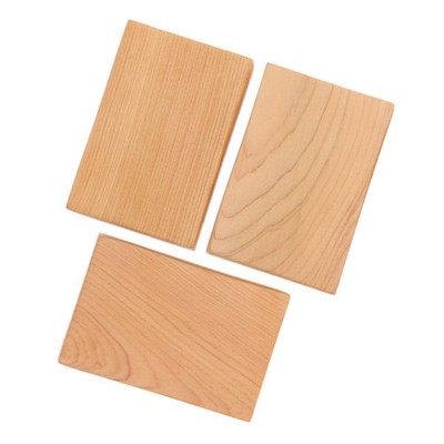 3 Pcs DIY Projects Model Unfinished Wood Craft Blocks Rectangle | eBay