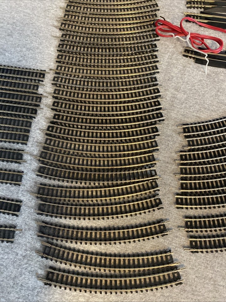Lot Atlas/Bachmann HO Model Train Track mixed lot Curved, Straight ...