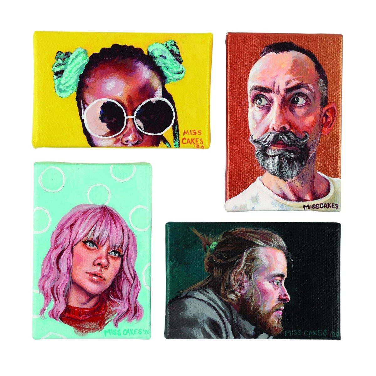 Canvas Boards & Panels Creative Mark Cotton Canvas Panels 12-Pack ...