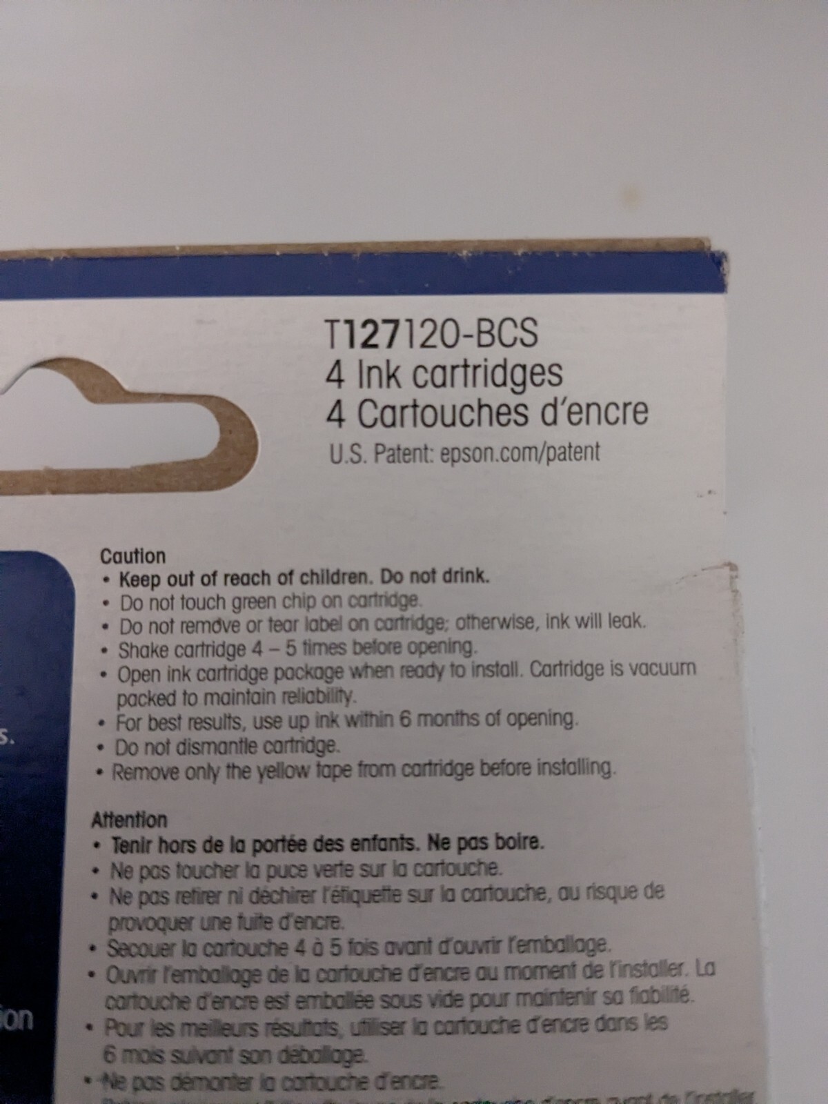 Epson 127/126 (T127120BCS) Ink Cartridge - 4 Pack for sale online | eBay