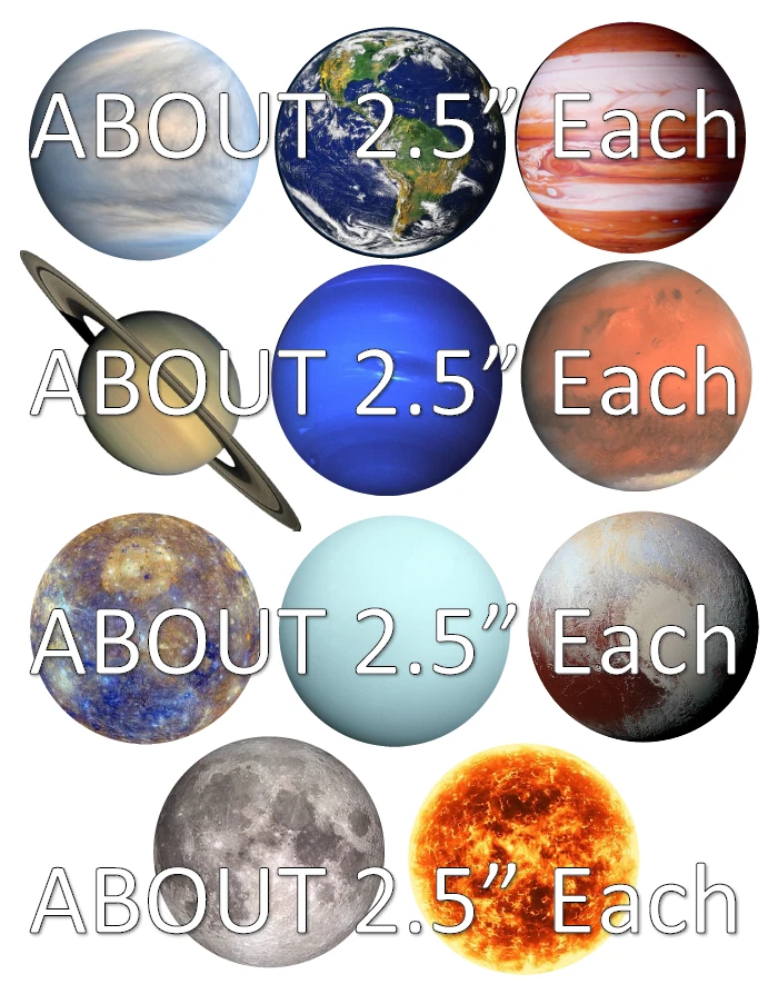 Unique Edible Solar System