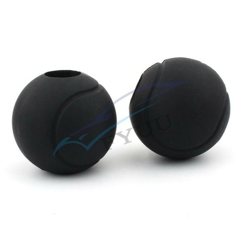 2 Pcs Motorcycle Bumper Guard Blocks Anti-drop Rubber Protector For 24 ...