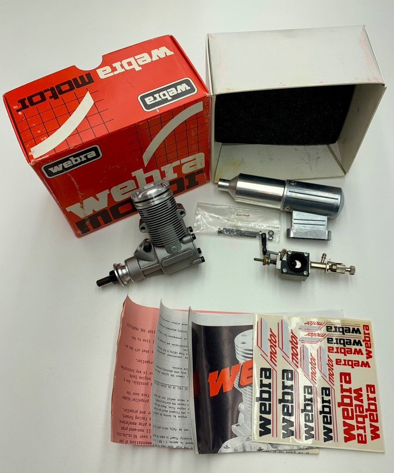 WEBRA .32 SPEED w/ DYNAMIX Carb Two Stroke Engine NIB | eBay
