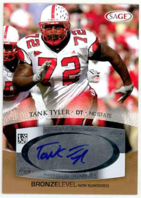 TANK TYLER 2007 SAGE BRONZE LEVEL AUTO | eBay