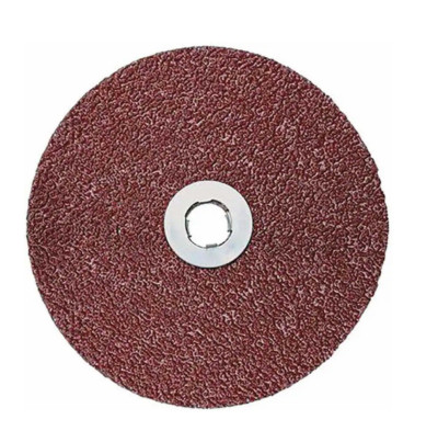 3M Fibre Discs: 5" Disc Dia, 5/8-11 Hole, Threaded Arbor Hole, 36 Grit ...