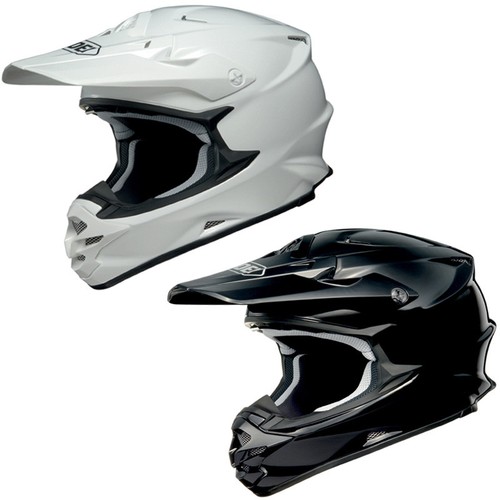 Shoei VFX-W Plain MX Motocross Helmet MX Enduro DUal Sports Off Road ...