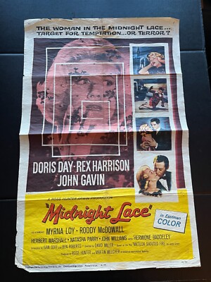Midnight Lace (1960) - Original One Sheet Movie Poster 27 x 41 | eBay