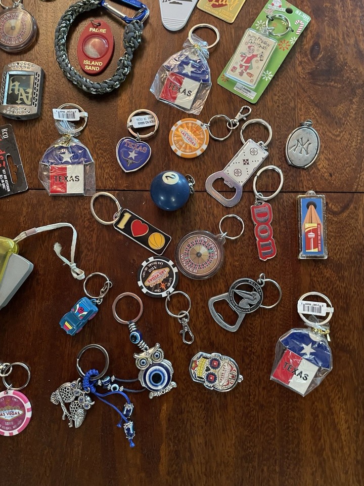 Large Keychain Lot | eBay