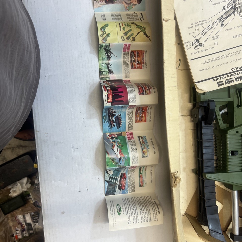 Working 1964 Topper Toys Johnny Seven One Man Army w/3 Missles, 12 ...