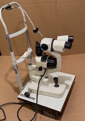 TOPCON SL-2D SLIT LAMP BIOMICROSCOPE OPHTHALMIC TABLE MOUNTED | eBay