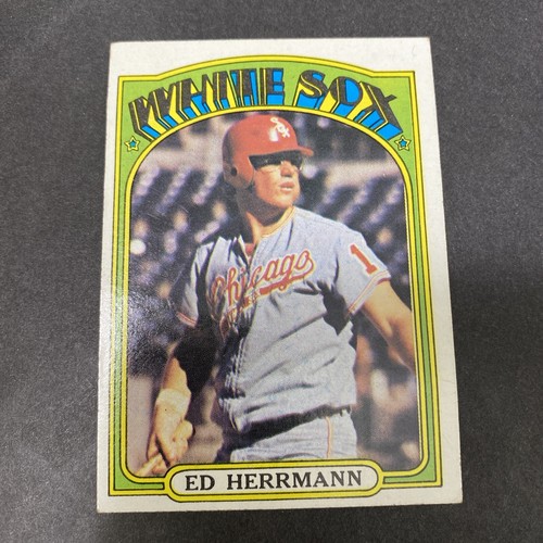 1972 Topps Baseball Ed Herrmann Chicago White Sox Card # 452 | eBay