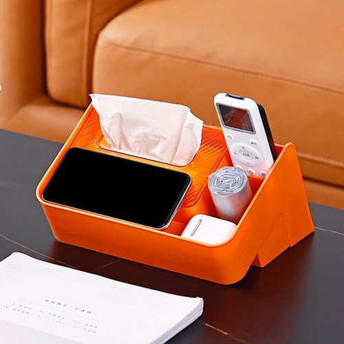 Napkin Box Slanted Mouth Design Classification Storage Multifunctional ...