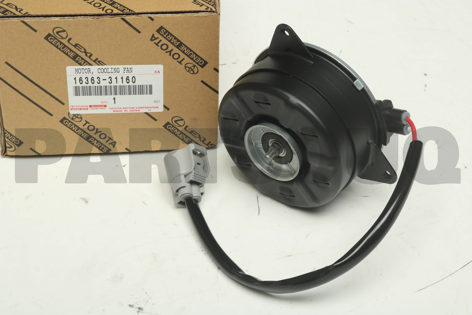1636331160 Genuine Toyota MOTOR, COOLING FAN, NO.2 16363-31160 | eBay
