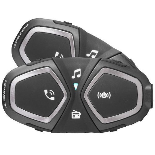 Interphone CONNECT double Cellularline motorbike helmet intercom | eBay ...