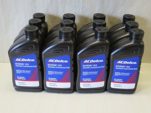 12 Quarts GM ACDelco Dexron ULV Automatic Transmission Fluid 19352619 ...