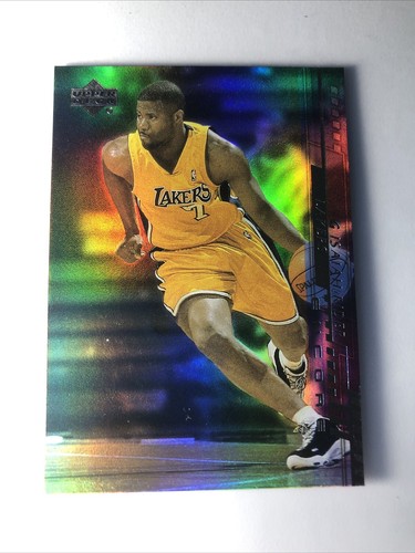 2000-01 Upper Deck Encore Los Angeles Lakers Basketball Card #61 Isaiah ...