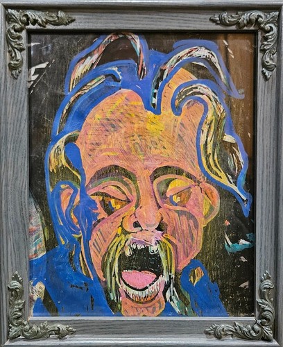 ZZ - Lyle Lyle - Artist DRHH - Framed Mixed Media | eBay